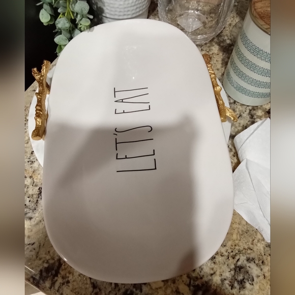 Rae Dunn | Kitchen | Rae Dunn Lets Eat Platter | Poshmark